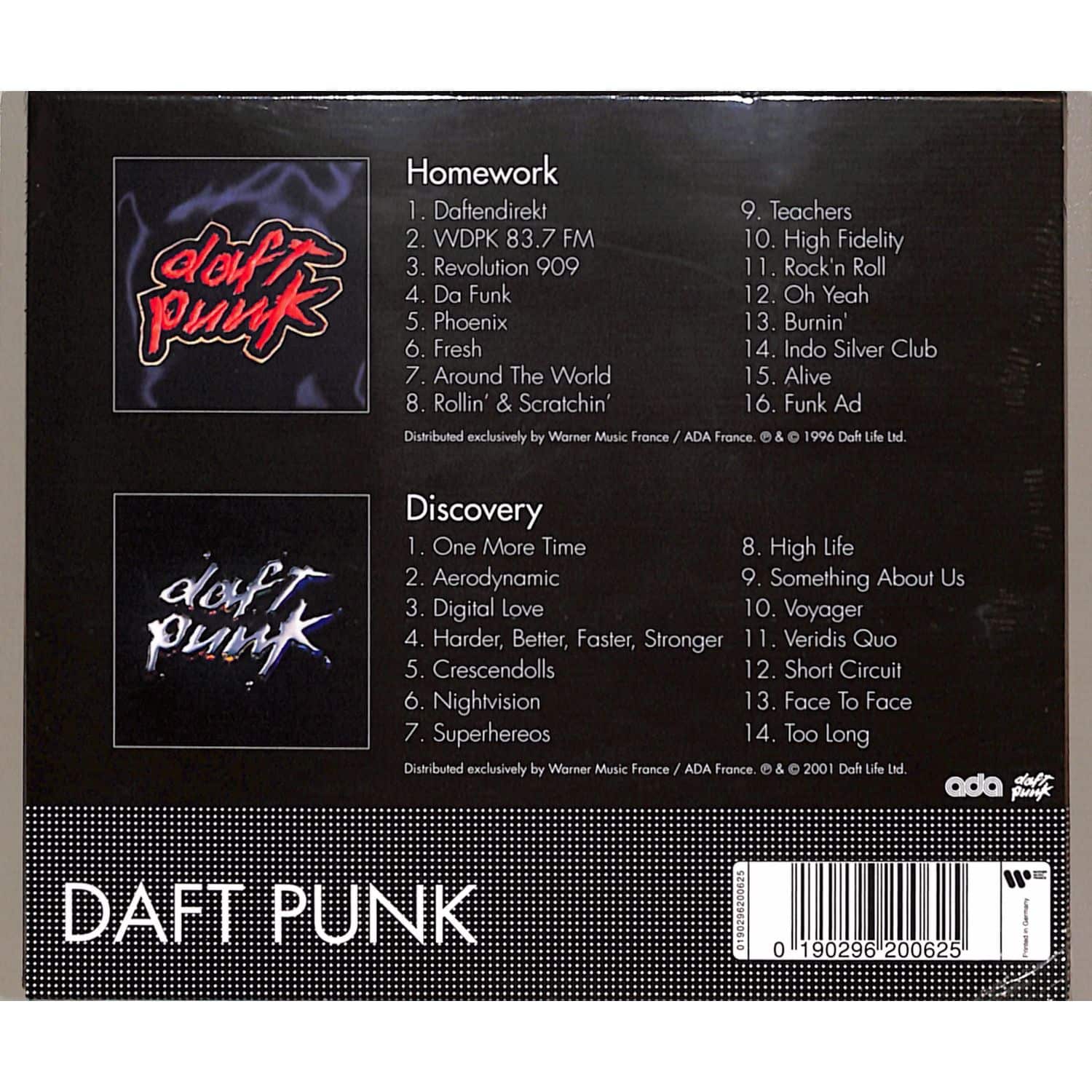 Daft Punk - HOMEWORK & DISCOVERY