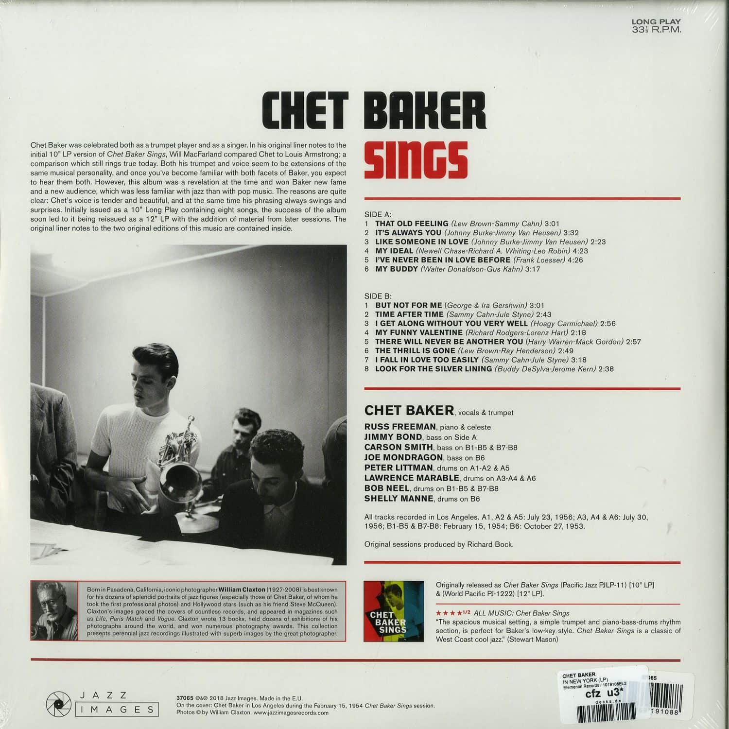 Chet Baker - SINGS