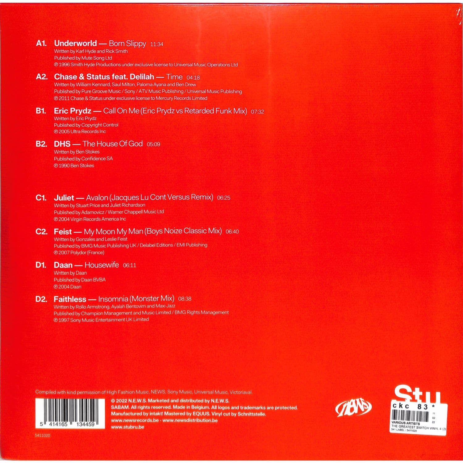 Various Artists The Greatest Switch Vinyl 4