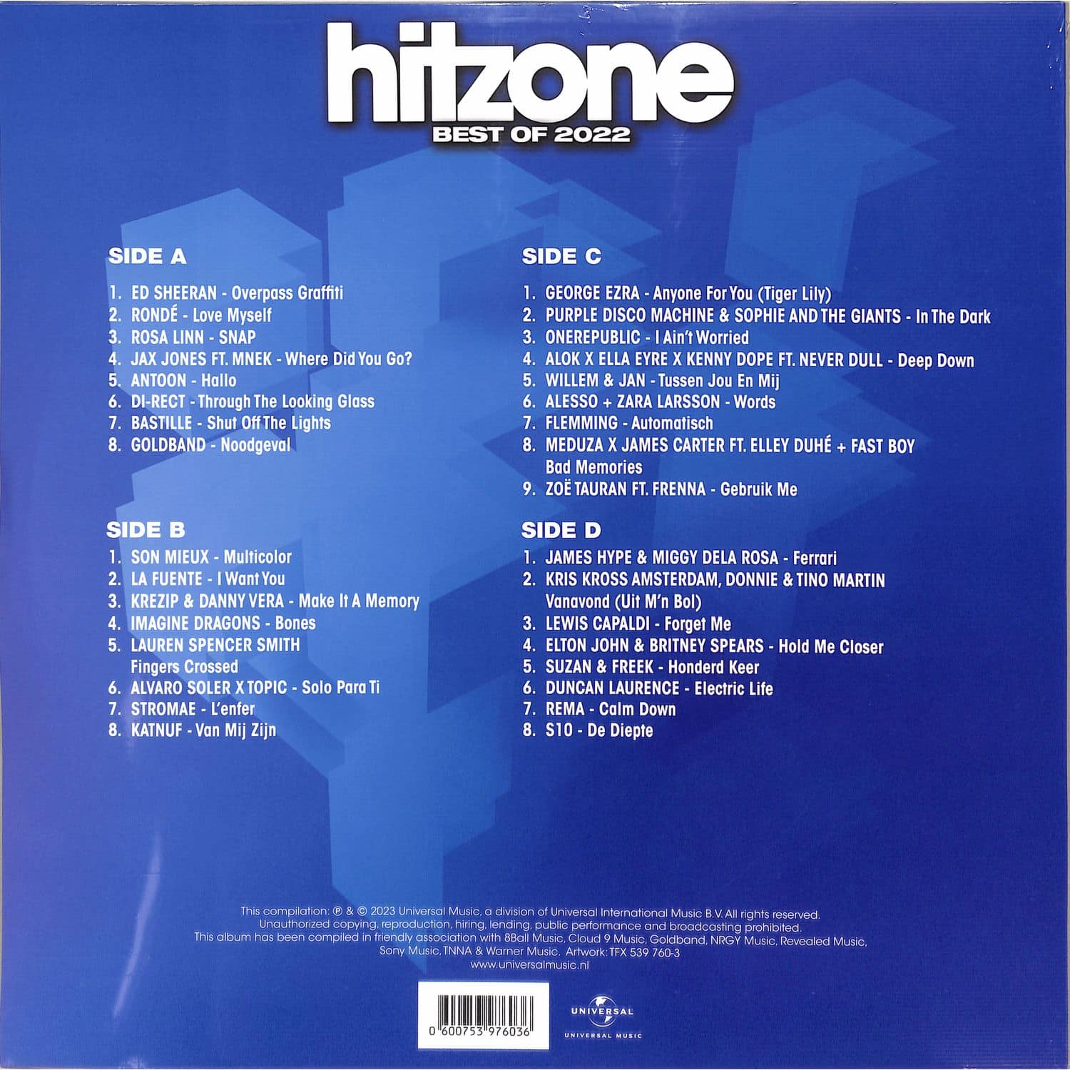 Various Artists - HITZONE BEST OF 2022