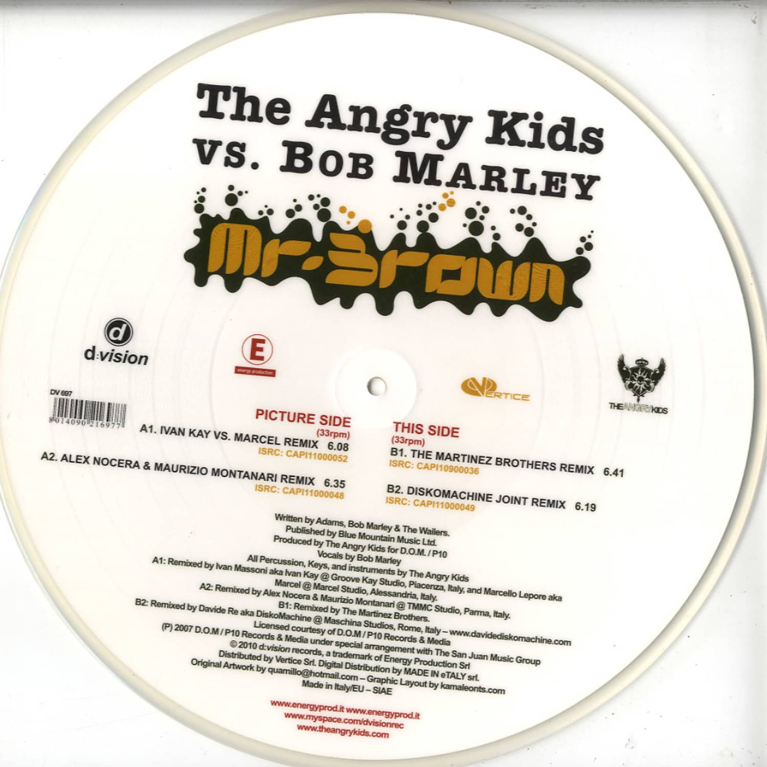 The Angry Kids vs Bob Marley - MR BROWN