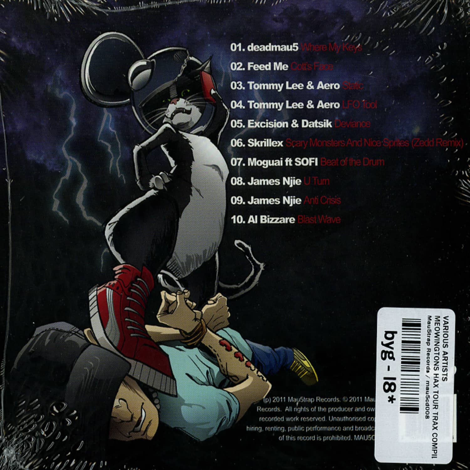 Various Artists - MEOWINGTONS HAX TOUR TRAX COMPILATION