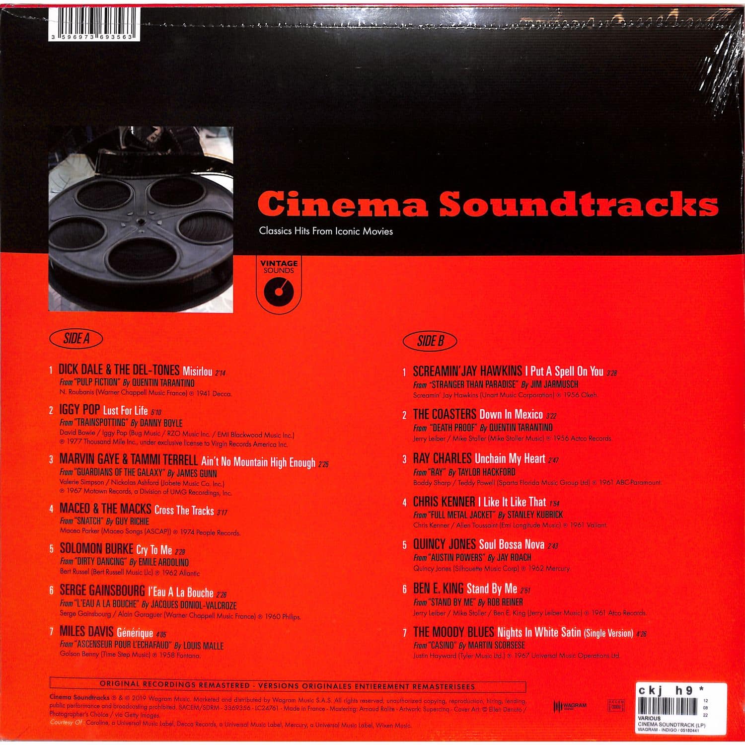 Various Artists - CINEMA SOUNDTRACK