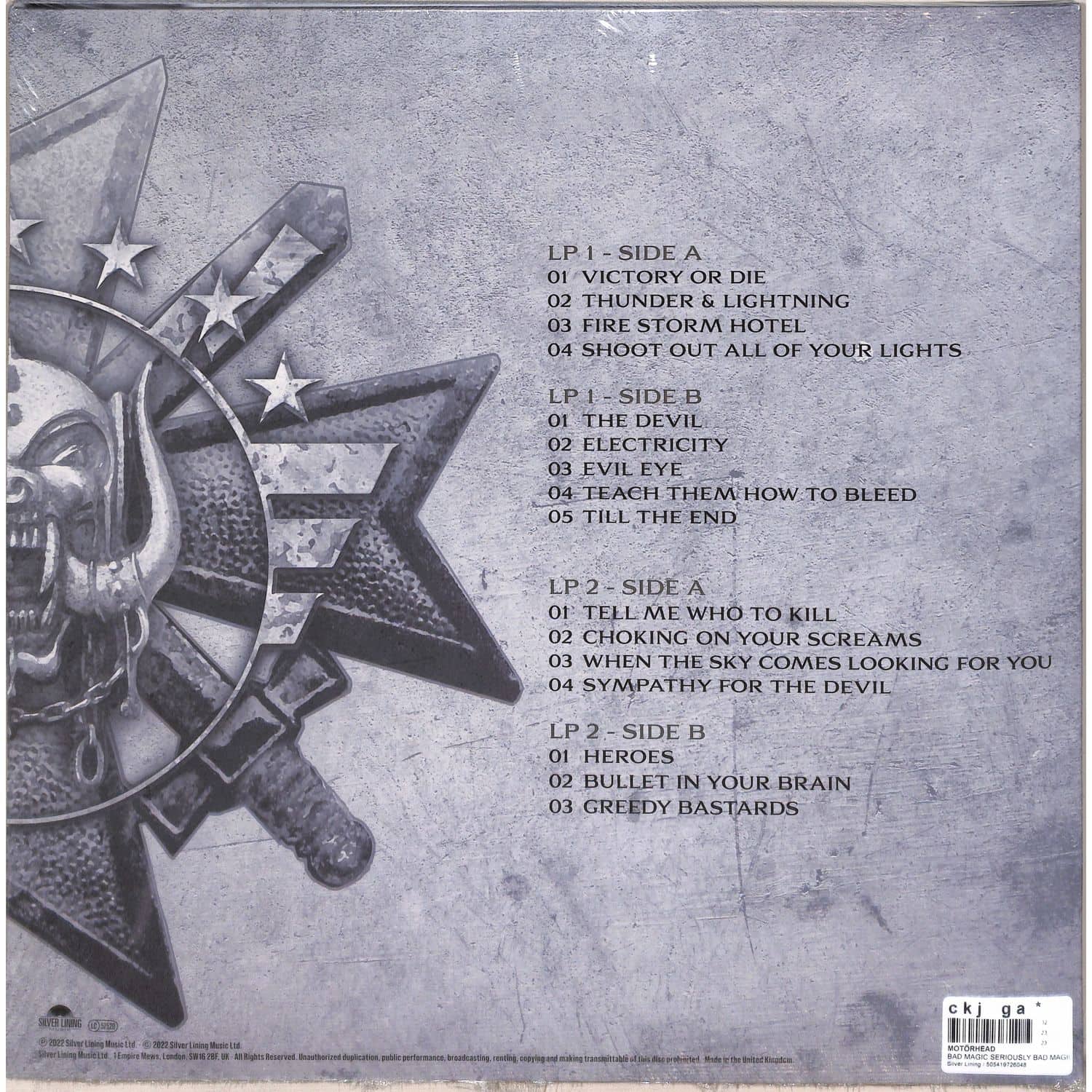 Motörhead - BAD MAGIC:SERIOUSLY BAD MAGIC