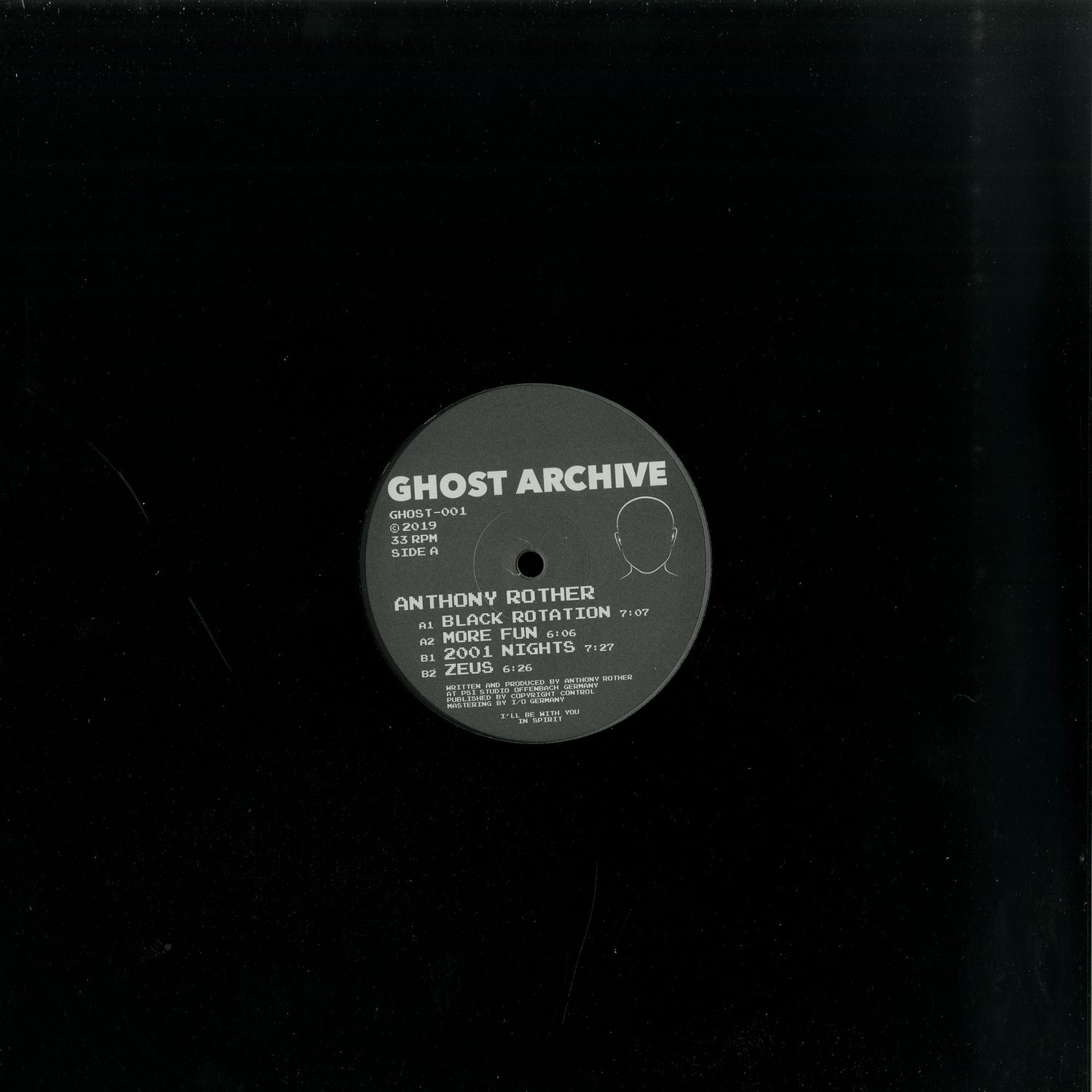 Anthony Rother - GHOST ARCHIVE 001