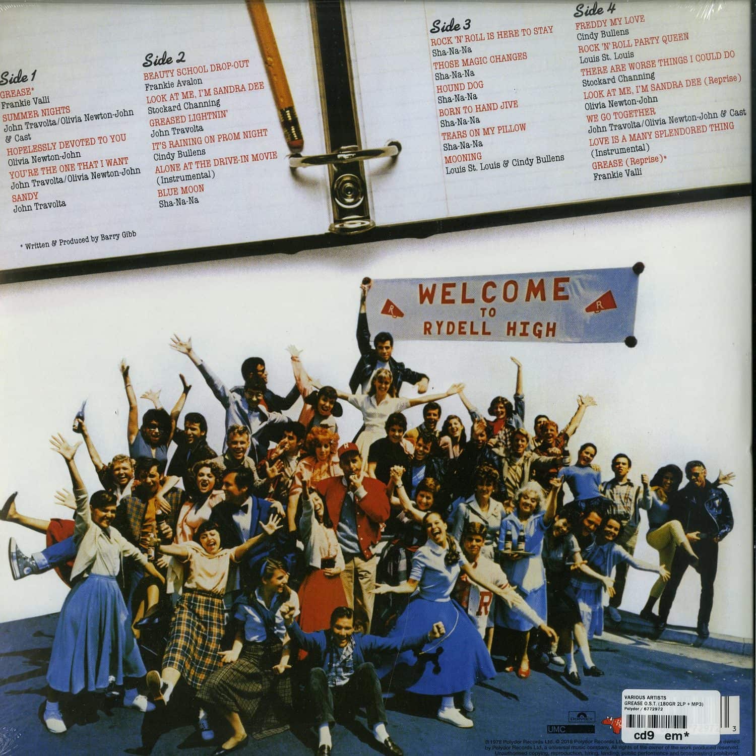 Various Artists - GREASE Soundtrack O.S.T.