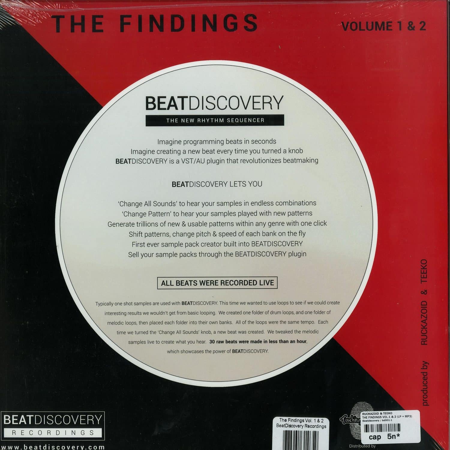 Ruckazoid & Teeko - THE FINDINGS VOL.1 & 2