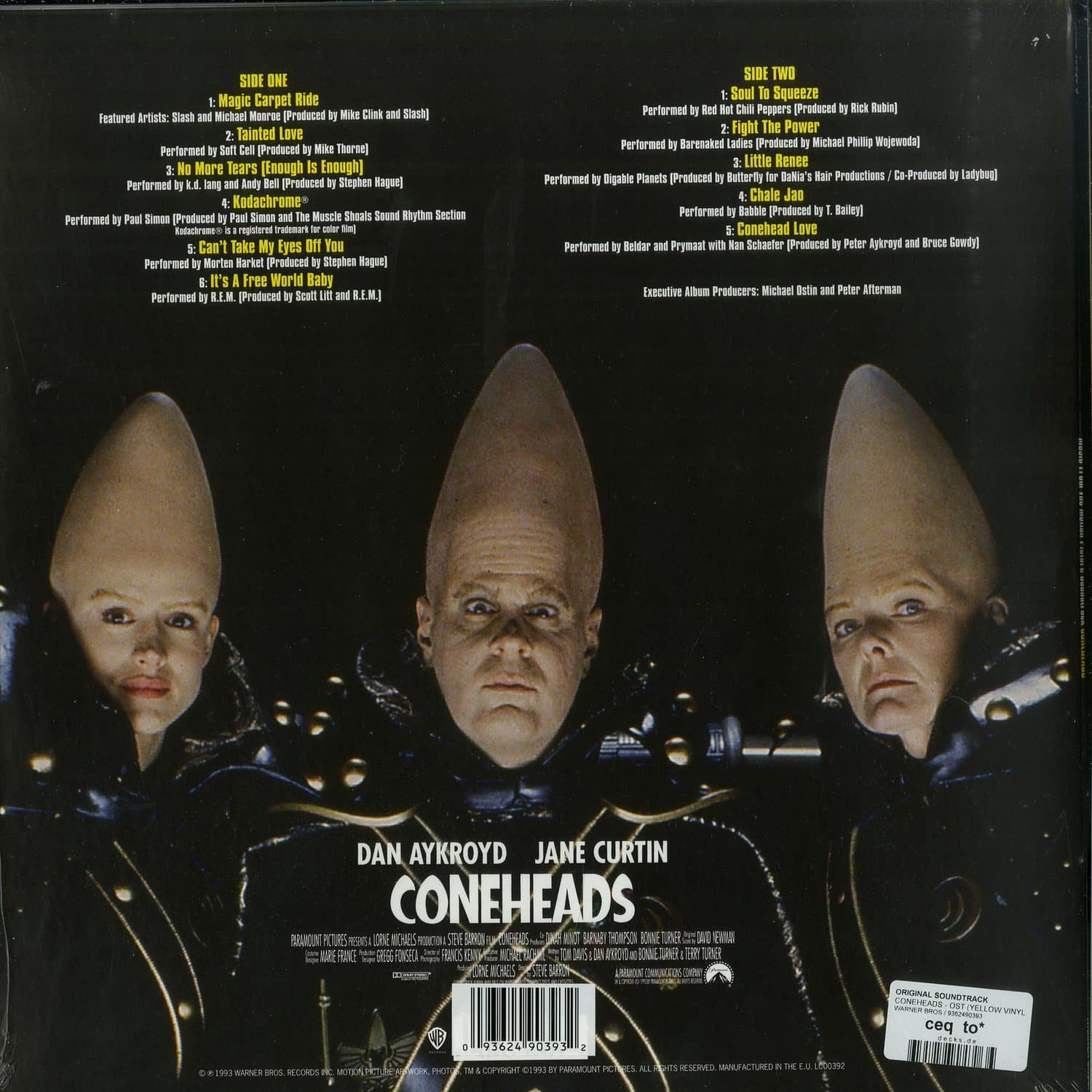 Various Artists - CONEHEADS O.S.T.