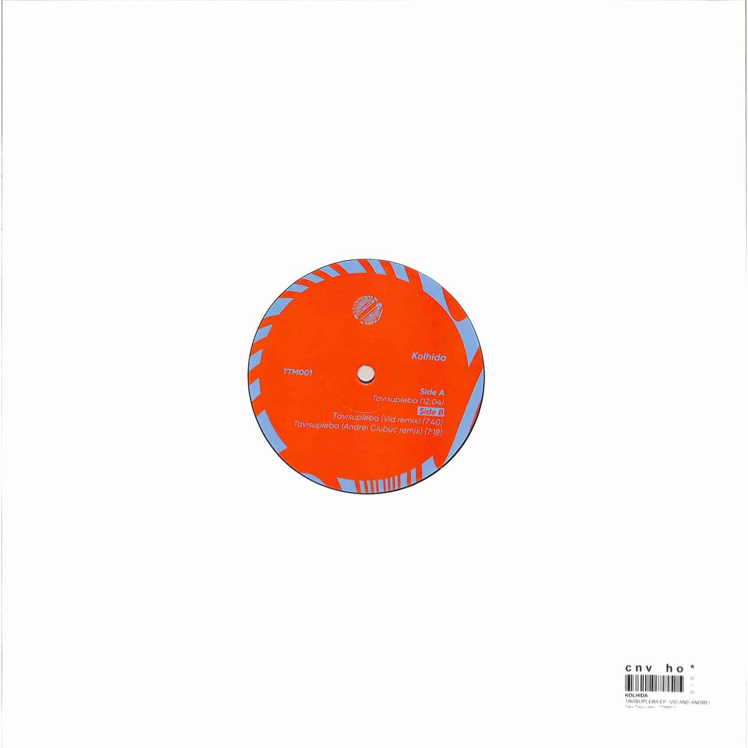 Kolhida - TAVISUPLEBA EP / Taka Taka Label / TTM001C | 12 Inch Vinyl ...