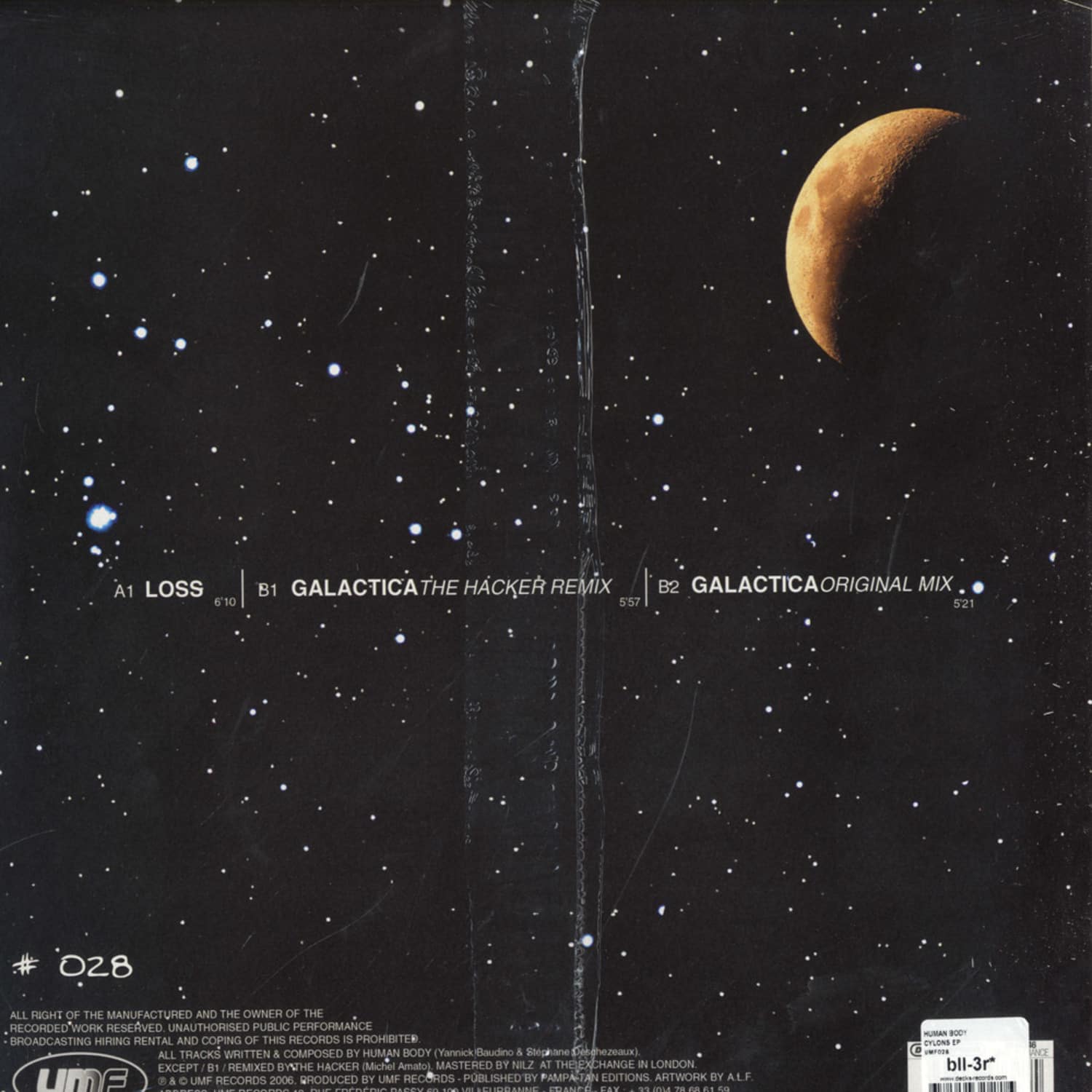 Human Body - CYLONS EP / UMF028 | 12 Inch Vinyl kaufen | decks.de
