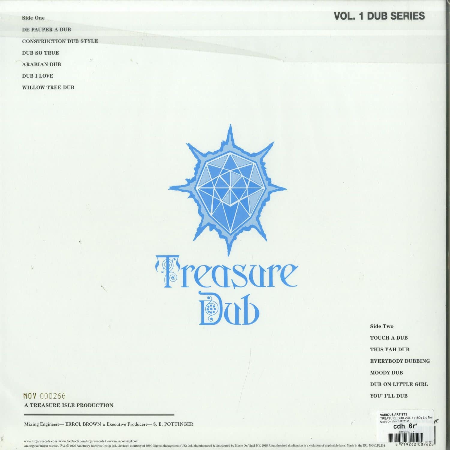 Arthur Duke Reid - TREASURE DUB VOL.1