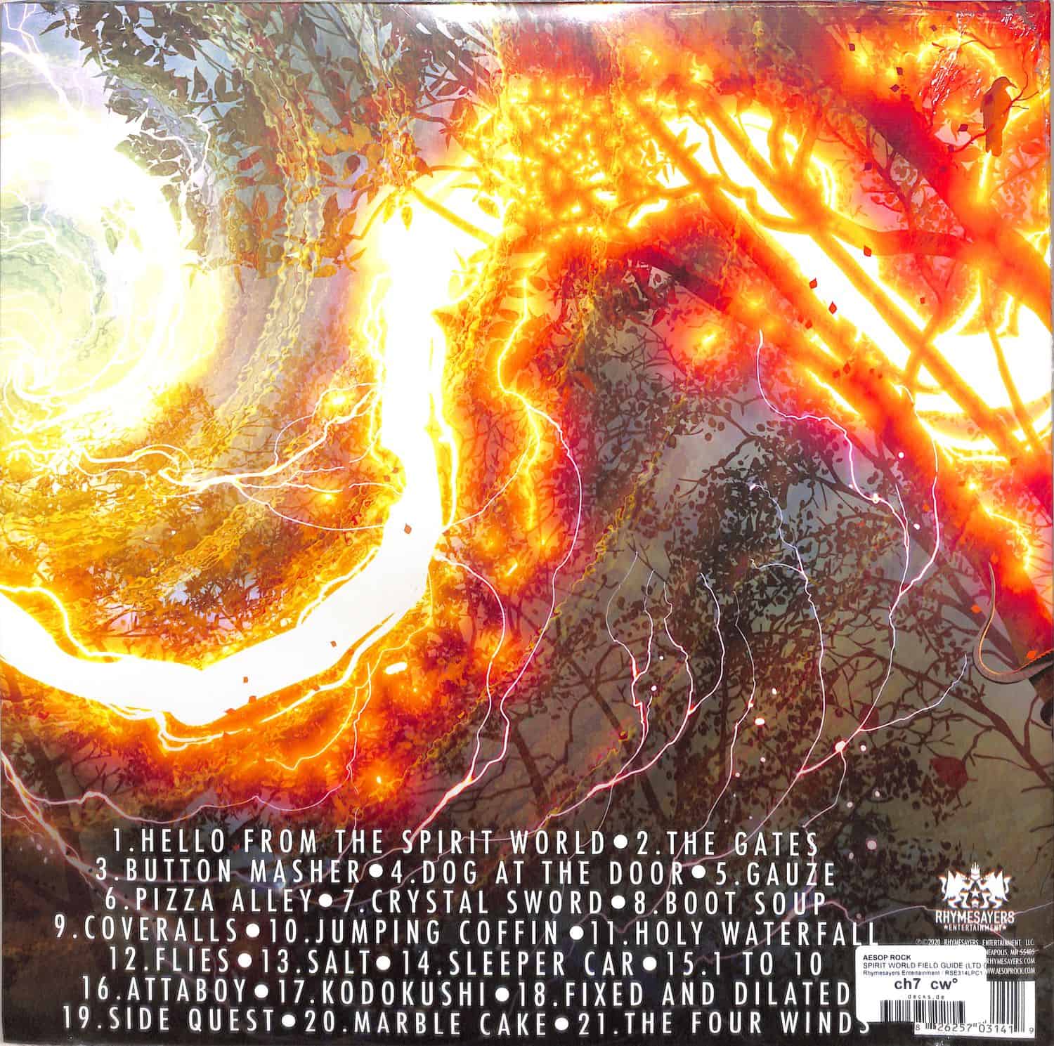 Aesop Rock - SPIRIT WORLD FIELD GUIDE