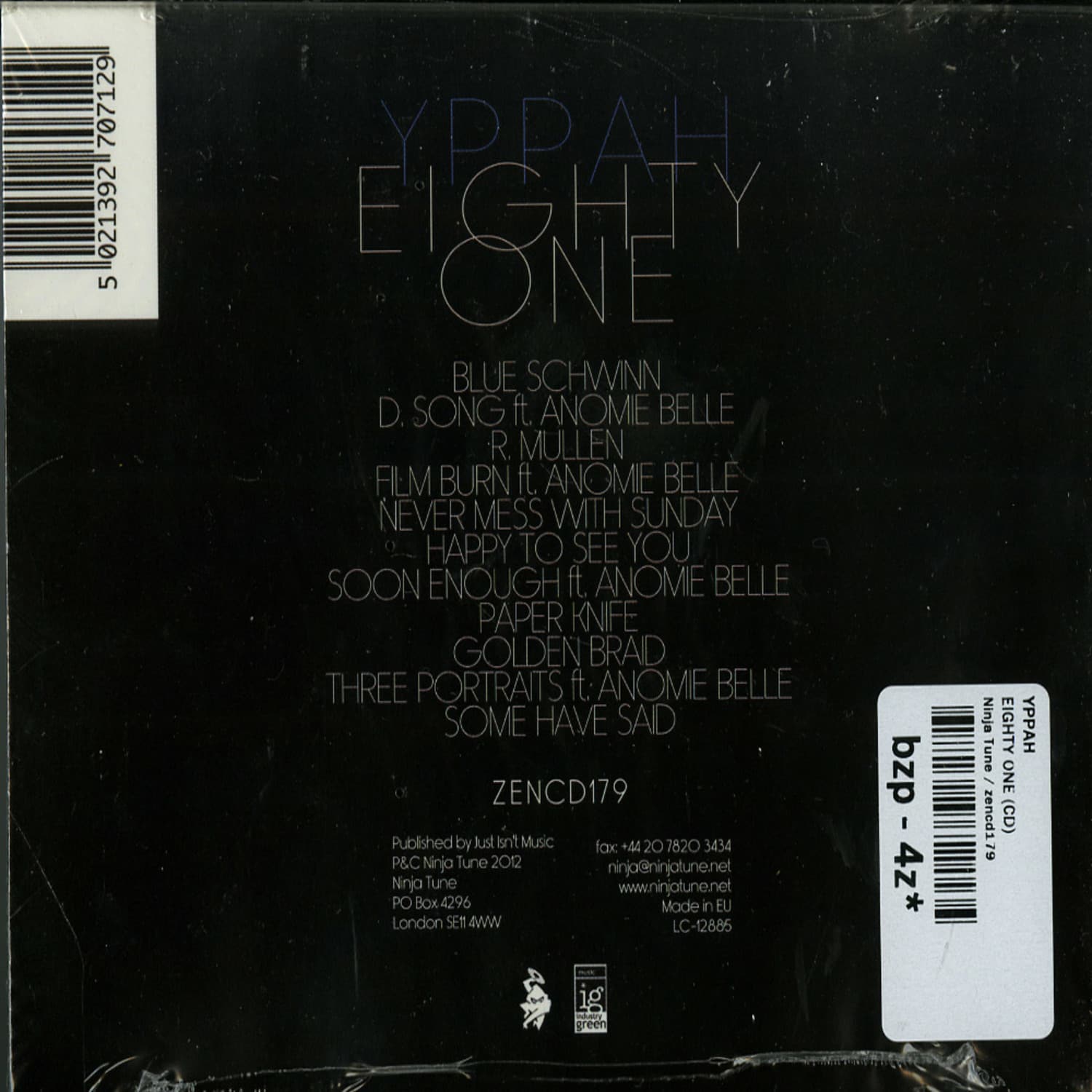 Yppah - EIGHTY ONE