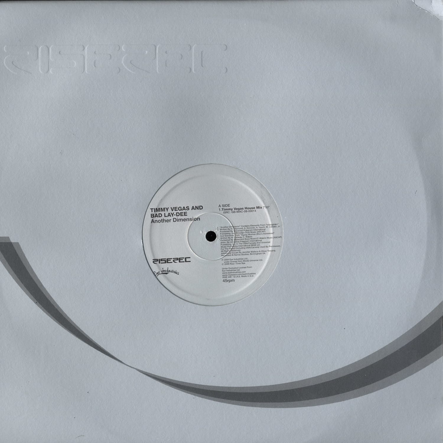 Timmy Vegas & Bad Lay-Dee - ANOTHER DIMENSION